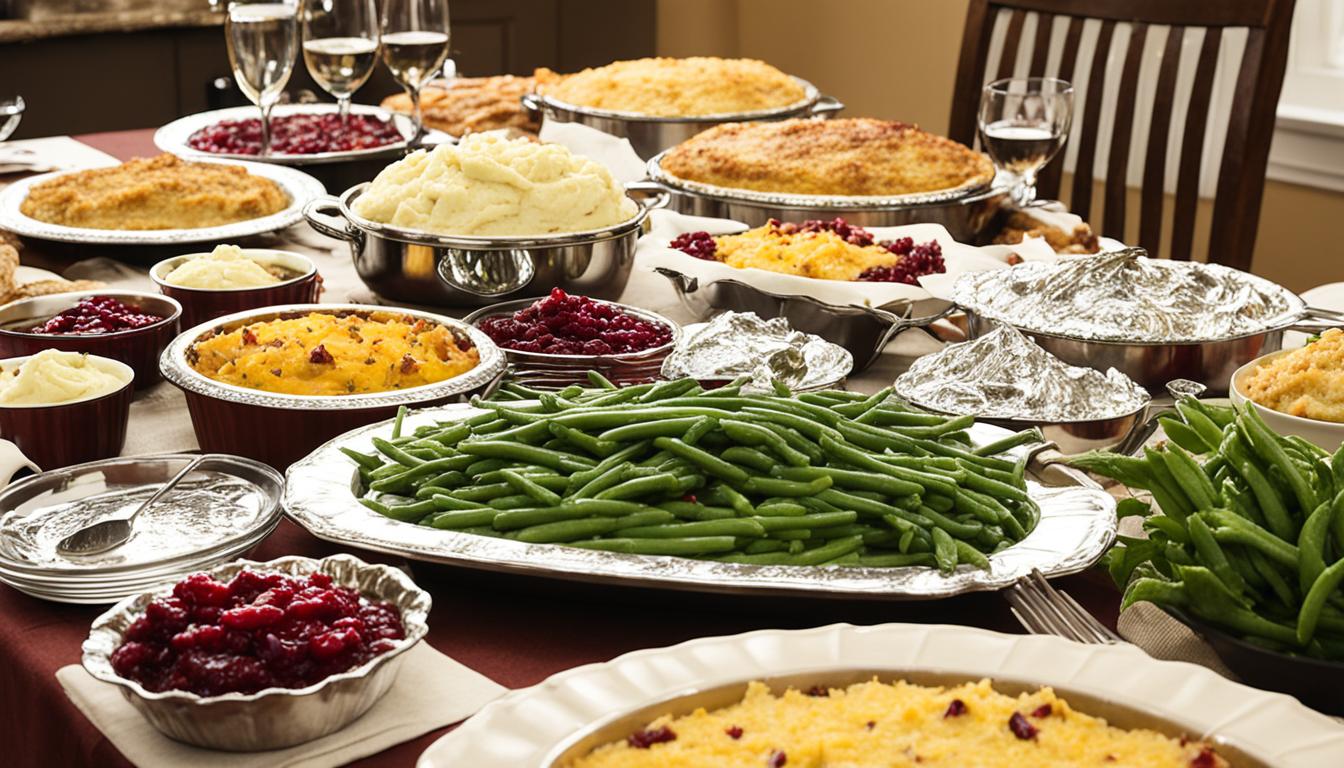 Thanksgiving Cooking Schedule