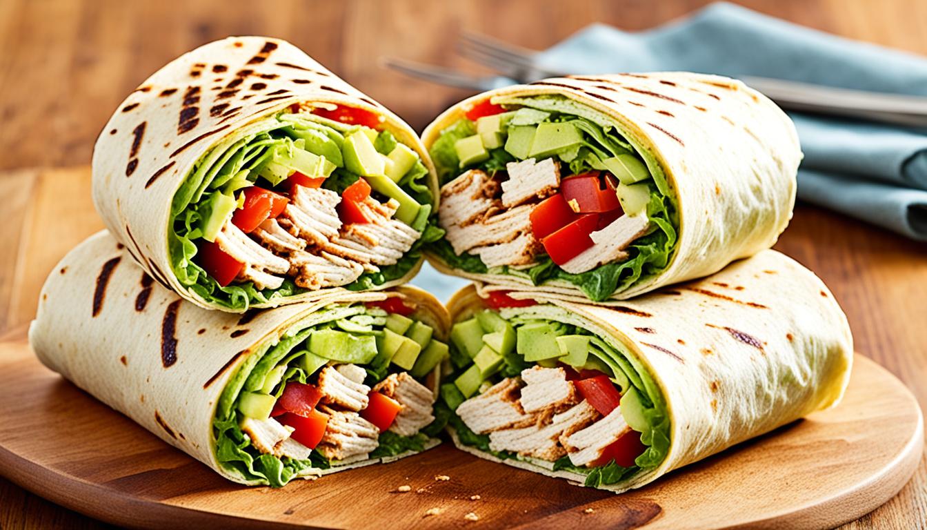 Grilled California Chicken Wraps