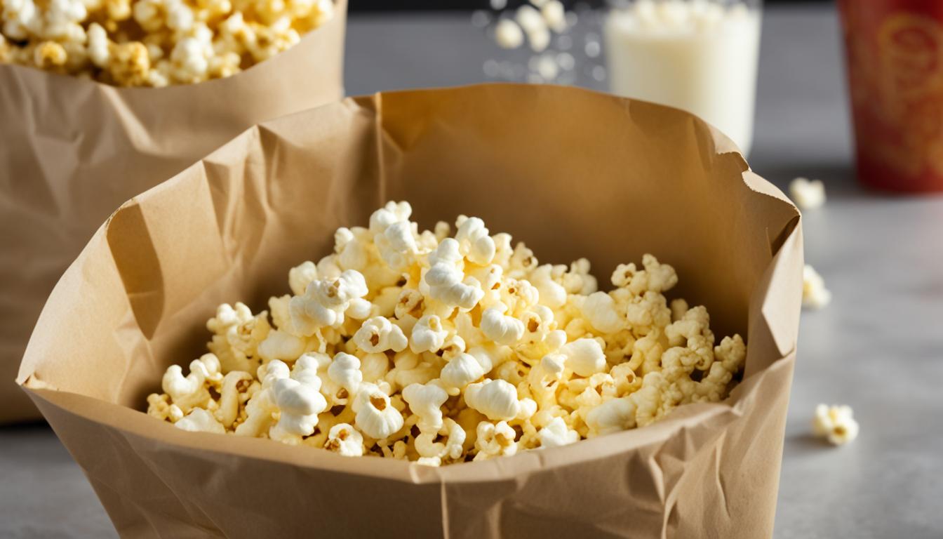 Homemade Microwave Popcorn